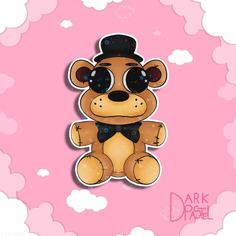 Five Nights at Freddys Freddy Fazbear 2.5 Inch Sticker Fnaf - Etsy ...