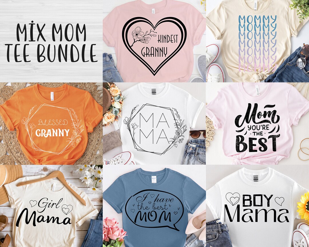 Mom Svg Bundle Mama Png Bundle Boy Mama Png Girl Mama Png Mom Life ...