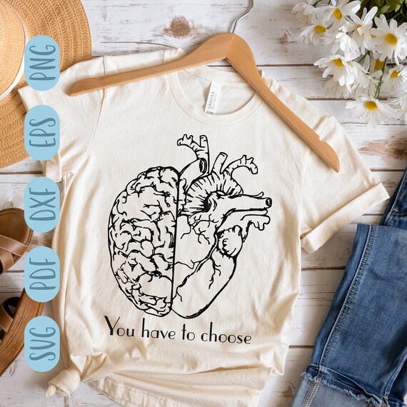 Brain and Heart SVG Cut File Doctor Svg Commercial Use - Etsy
