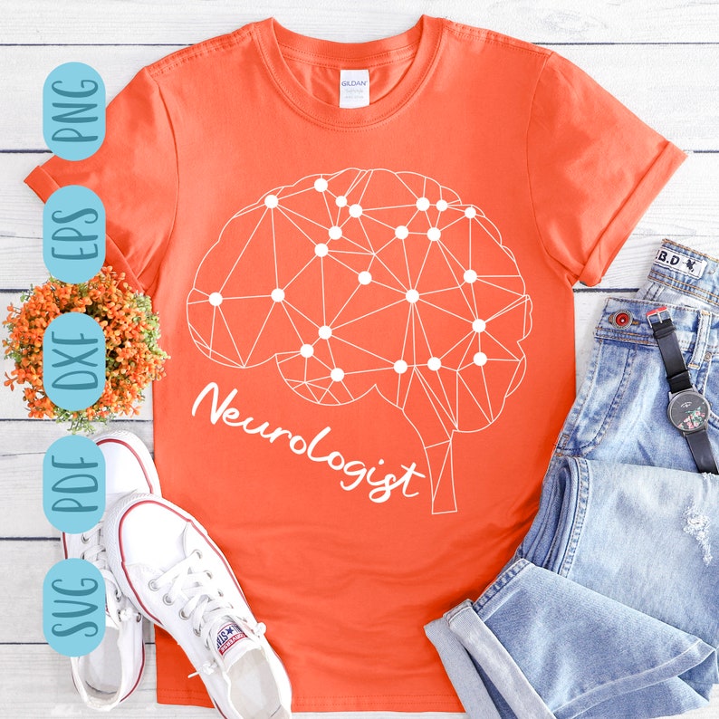 Neurologist SVG Cut File Doctor Svg Brain SVG Commercial Use Silhouette ...