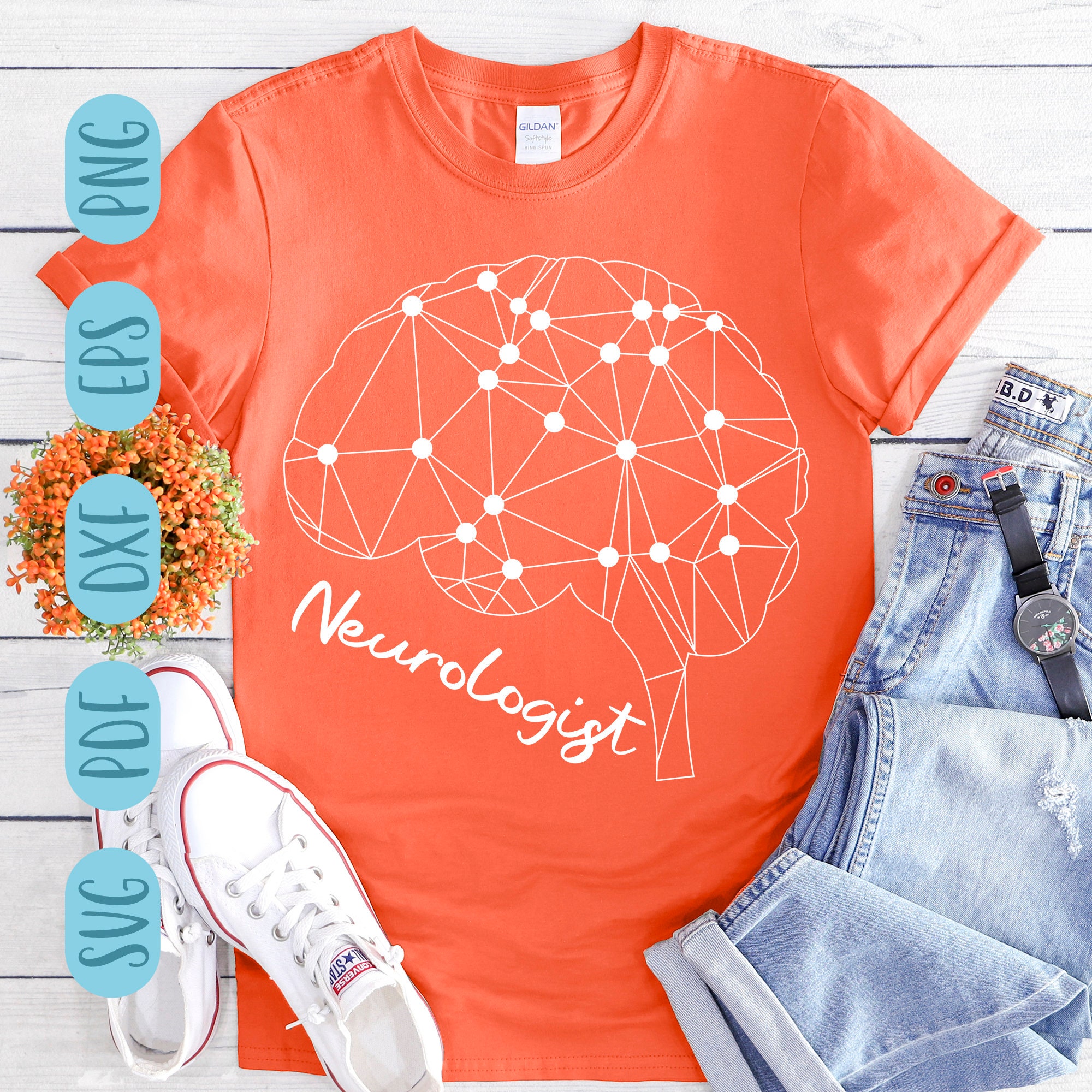 Neurologist SVG Cut File Doctor Svg Brain SVG Commercial Use Silhouette ...