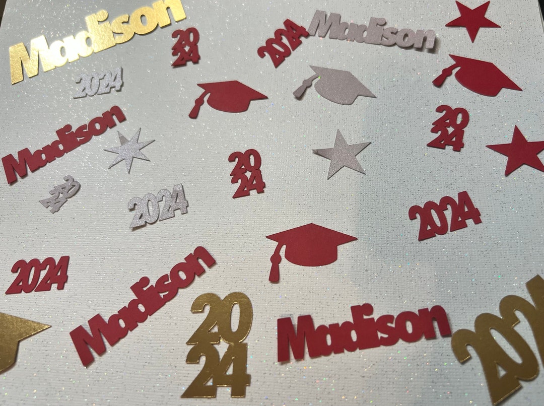 Graduation Confetti, Confetti, Graduation Party Decorations, Graduation ...