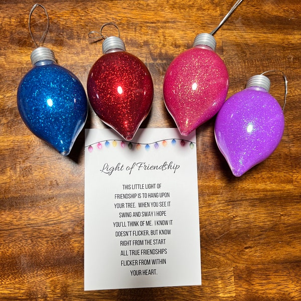 Light of Friendship - Etsy