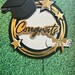 Graduation Cake Topper, Personalized Graduation Cake Topper, Cake ...