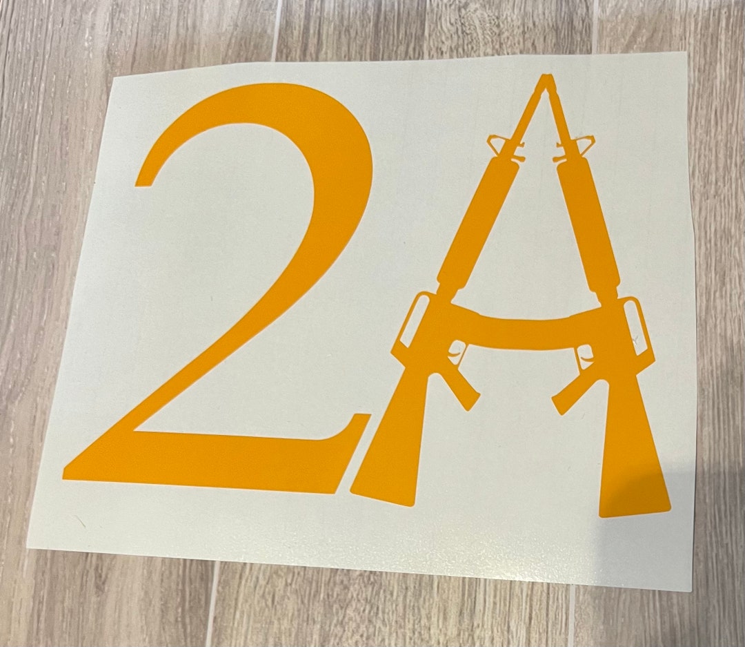 Gun Rights Decal, Second Amendment Decal, Second Amendment Rights ...