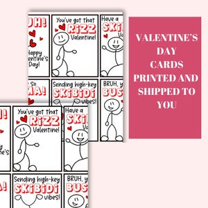 Slang Kids Valentine Cards, Kids Valentine Cards, Classroom Valentines ...