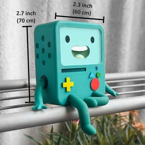 BMO Action Figure | Adventure Time | Display Toy | 2.7" X 2.3" Inch - Etsy