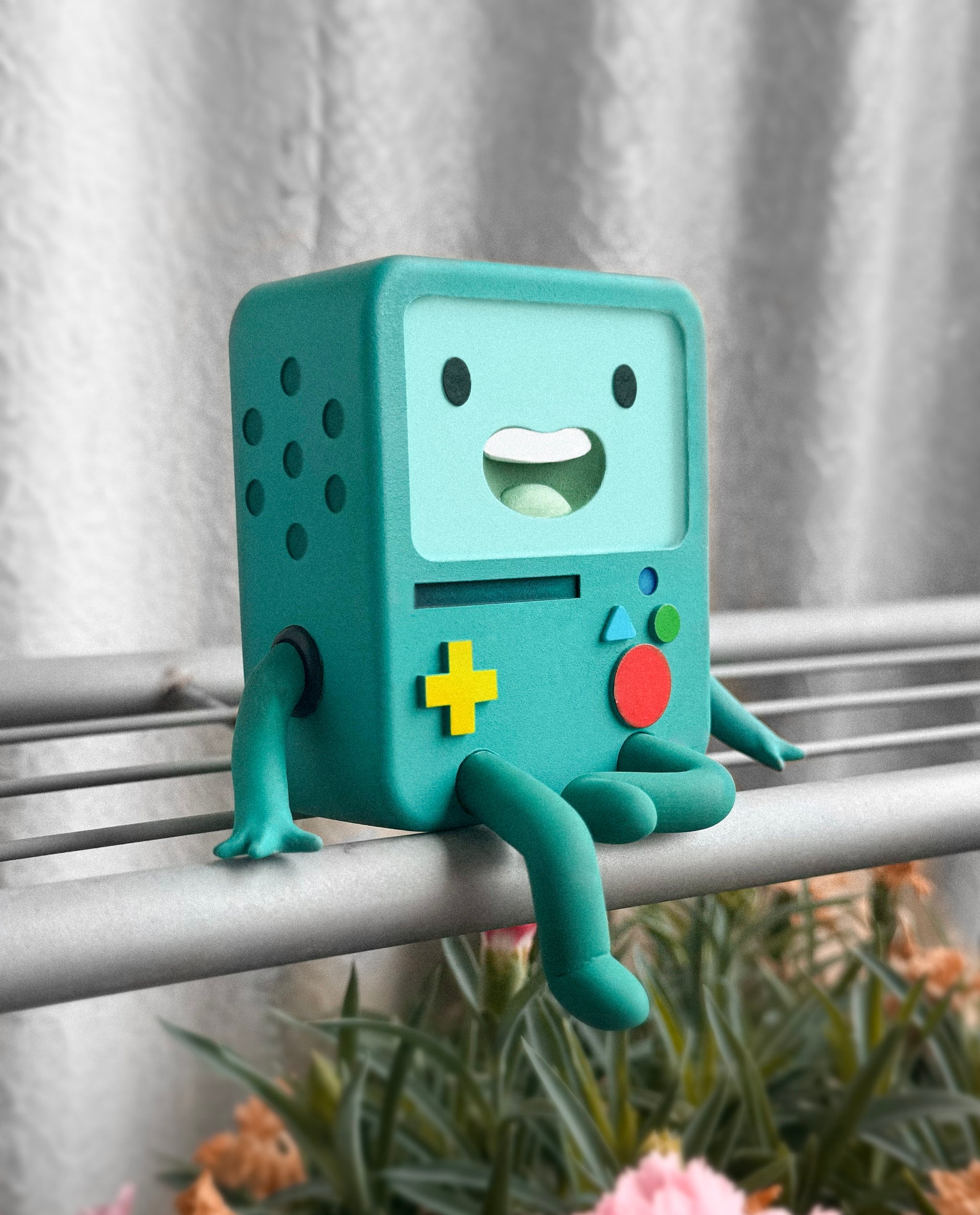 BMO Action Figure | Adventure Time | Display Toy | 2.7" X 2.3" Inch - Etsy