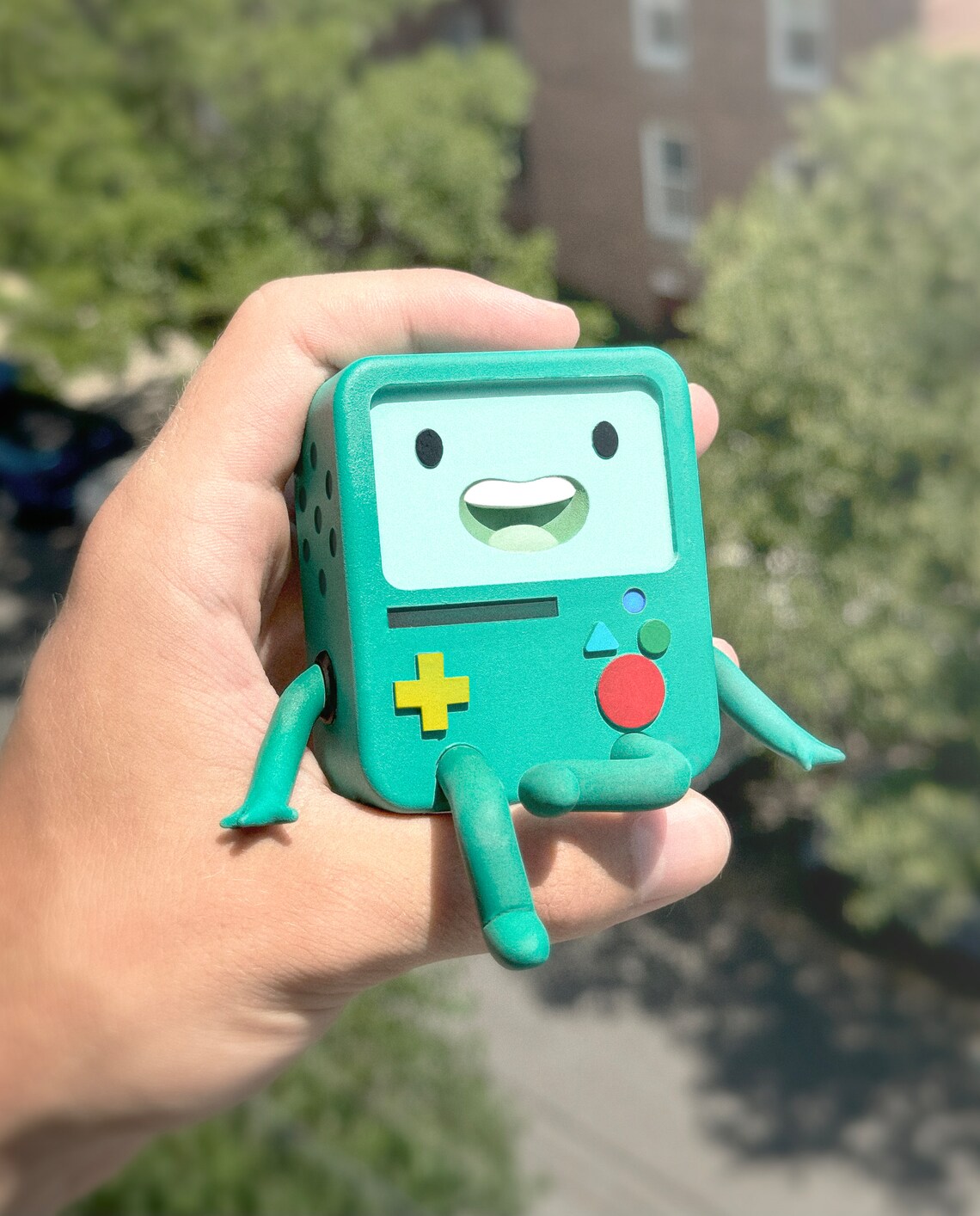 BMO Action Figure | Adventure Time | Display Toy | 2.7" X 2.3" Inch - Etsy