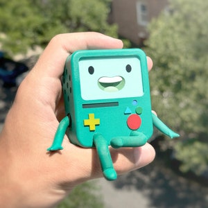 BMO Action Figure | Adventure Time | Display Toy | 2.7" X 2.3" Inch - Etsy