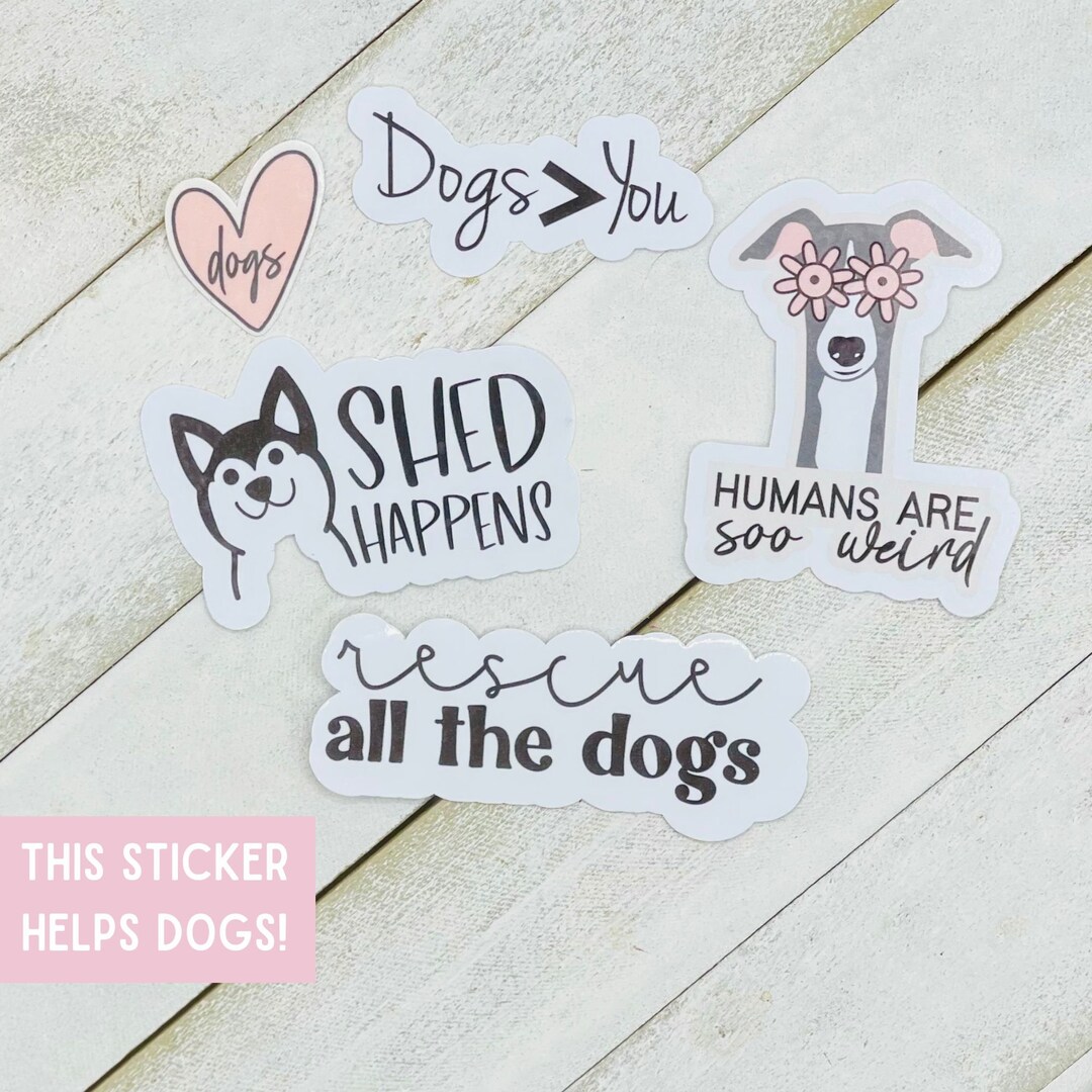 Dog Sticker Pack, Stickers for Dog Lovers, Dog Planner Sticker, Cute ...