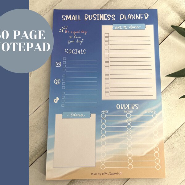 Small Business Planner - Etsy