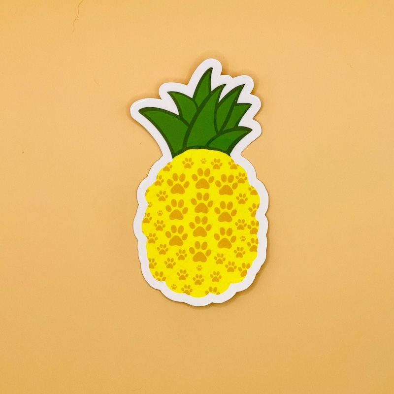 Pineapple Sticker - Etsy