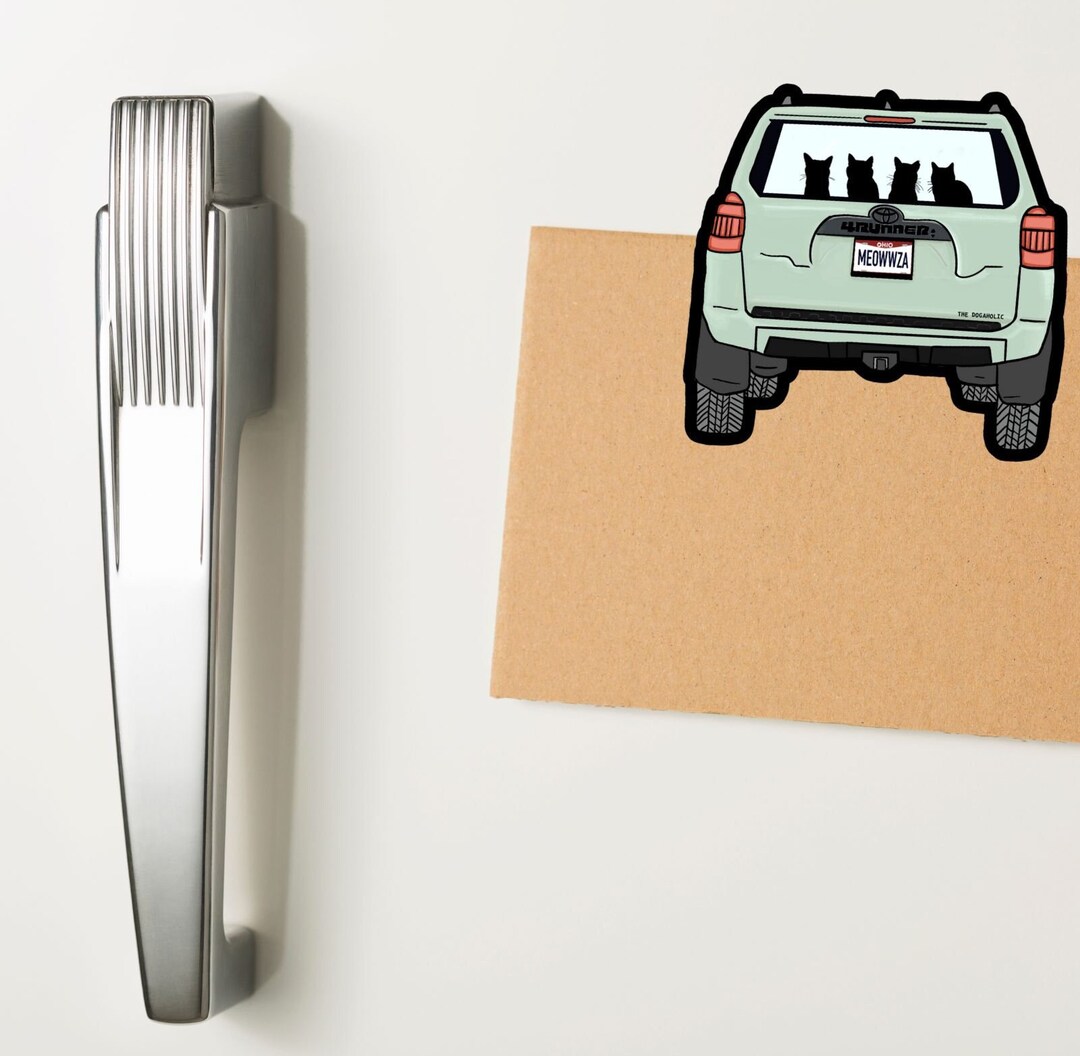 Custom 4runner Magnet, Dog Mom Dad Sticker, Dog Silhouette, Dog Mom Dad ...