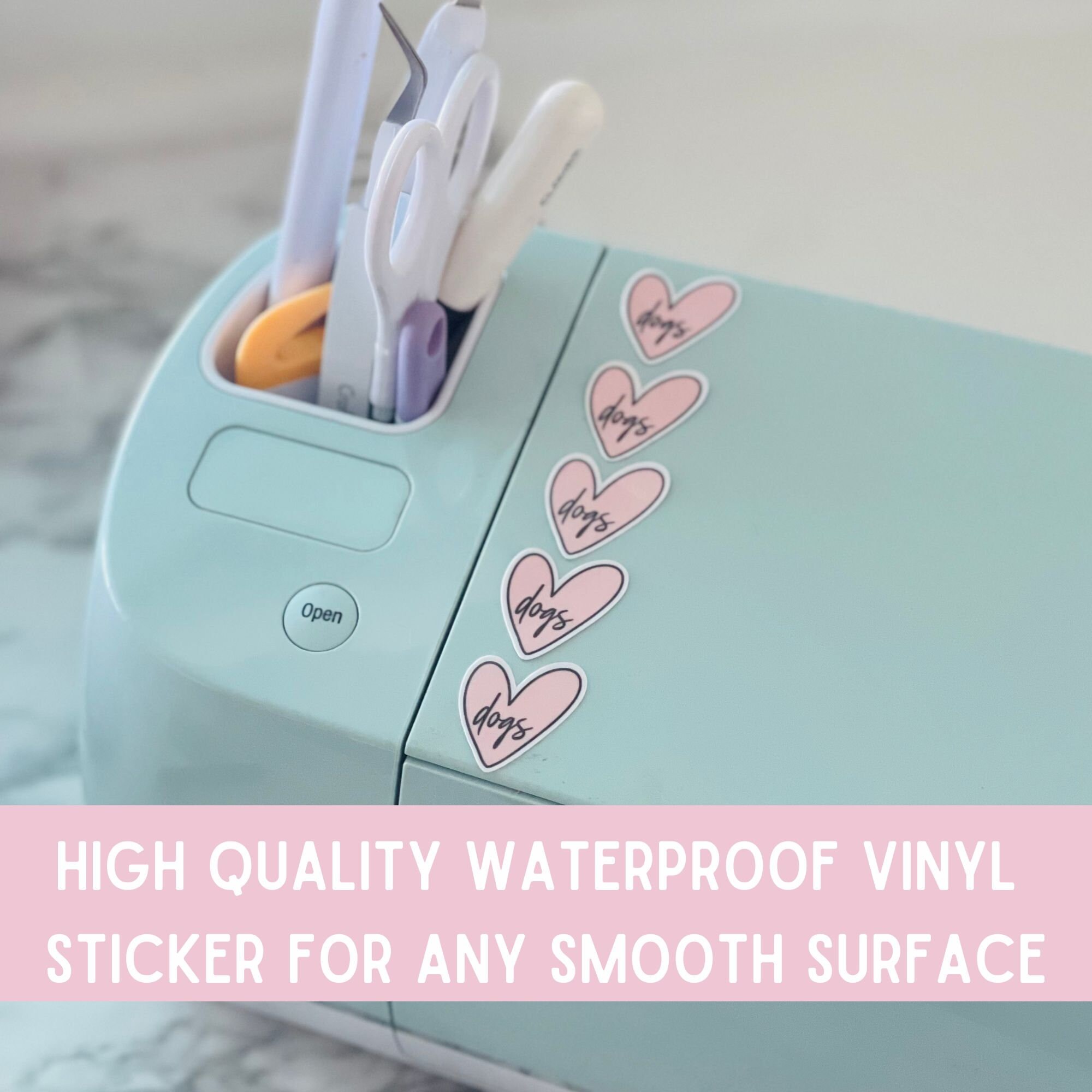 Dog Heart Sticker Pack Dog Stickers Dog Sticker Set Dog - Etsy