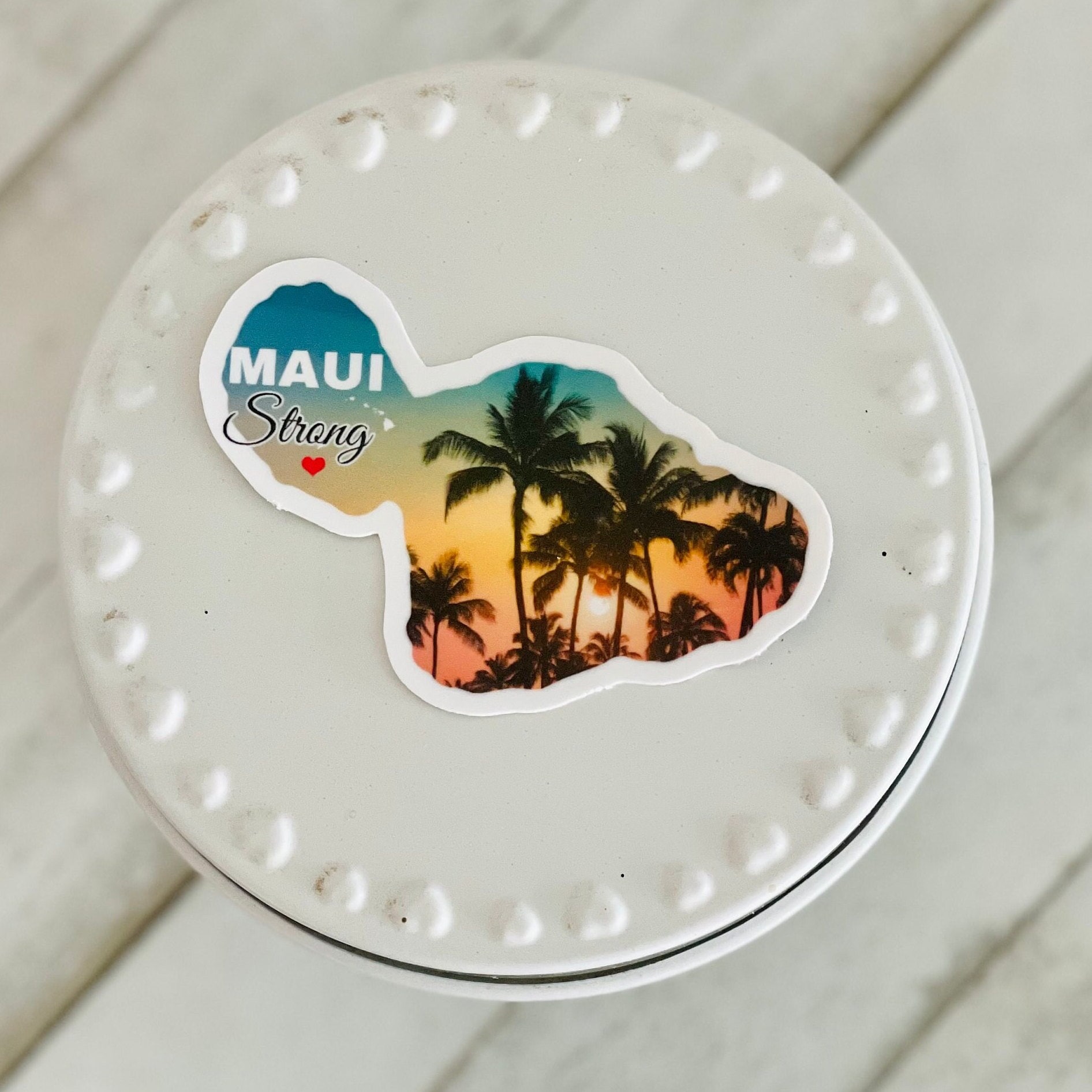 Maui Sticker Maui Strong Sticker Decal Maui Lahaina Hawaii - Etsy