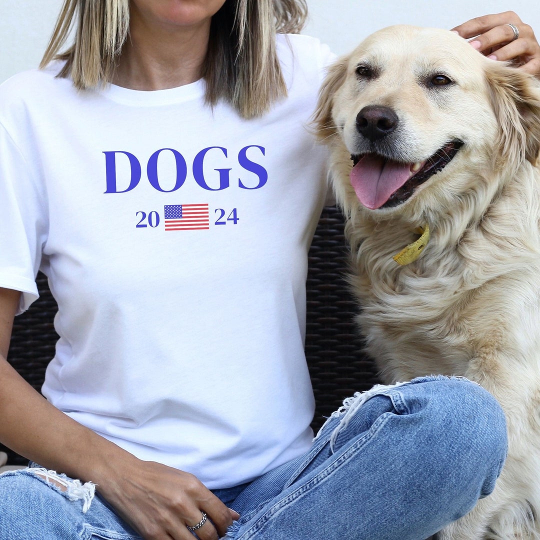 Dogs 2024, Dog Shirt, Election 2024 Shirt, Dogs for President, Shirts ...