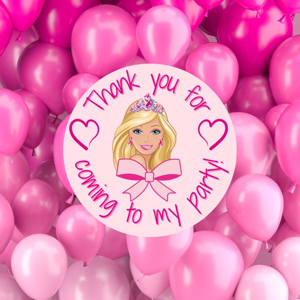 Thank You Barbie Font - Etsy