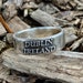 Dublin Ireland Ring Celtic Ring - Men and Womens Rings Sterling Silver ...