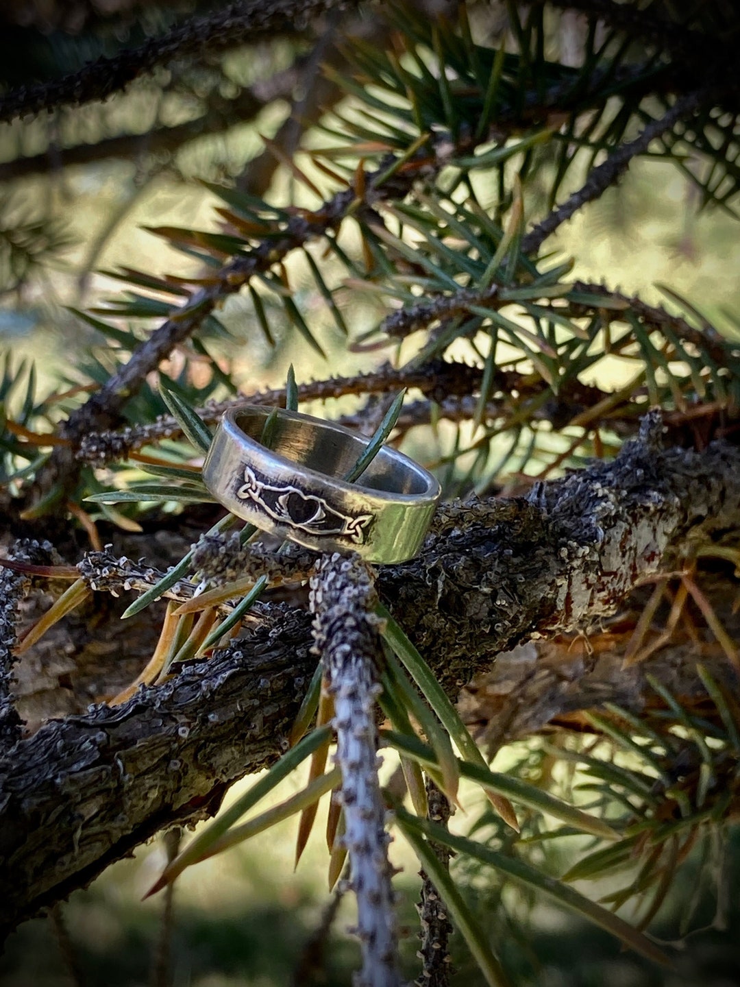 Fenian Claddagh Sterling Silver Ring: Celtic Traditional Irish Jewelry ...