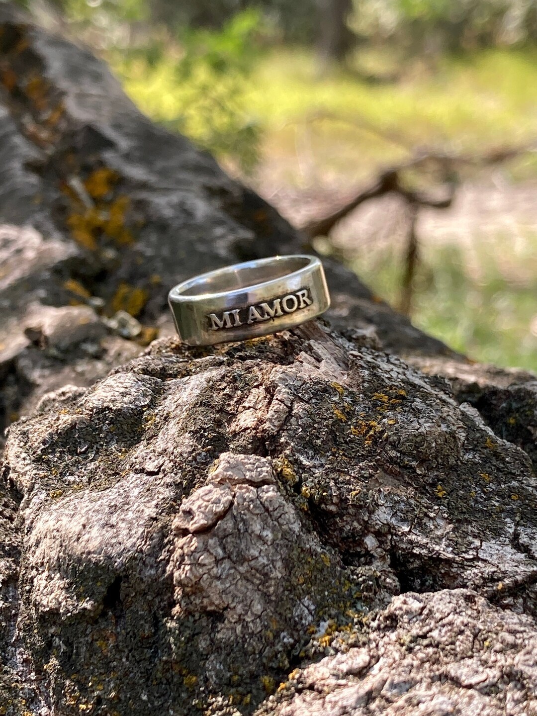 Mi Amor Sterling Silver Ring - My Love Jewelry Womens Rings Mens Rings ...