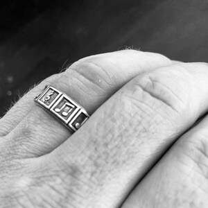 Music Symbol Ring Sterling Silver - Gifts for Music Lovers - Engagement ...