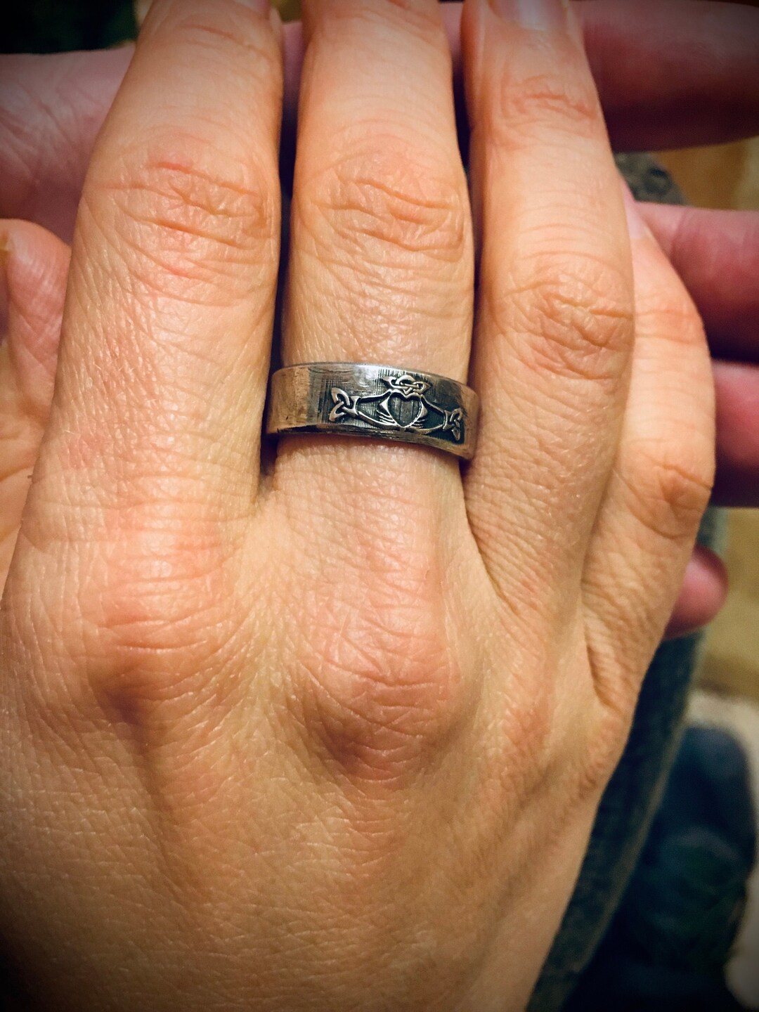 Claddagh Ring Irish Claddagh Ring Irish Jewelry Womens Rings Mens Rings ...