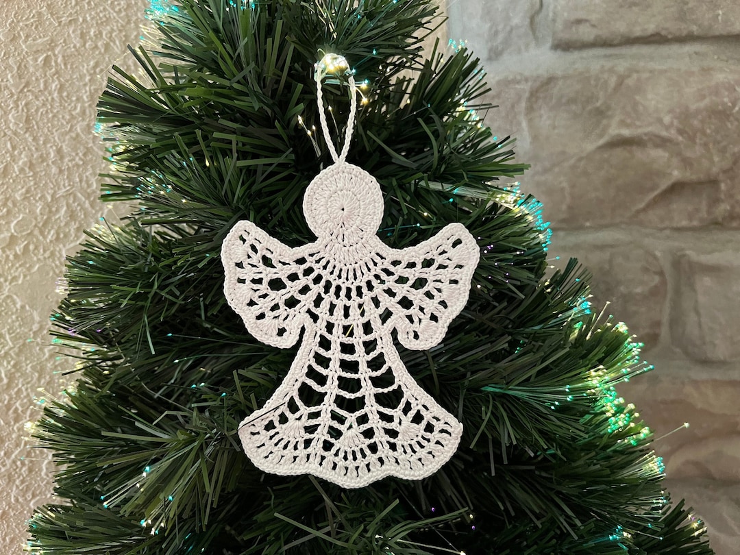 Pattern PDF Flat 2-dimentional Angel How to Crochet Easy Tutorial ...