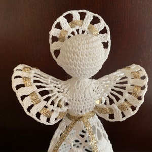 Large Christmas Angel Tree Topper Ornament Décor Gift - Etsy