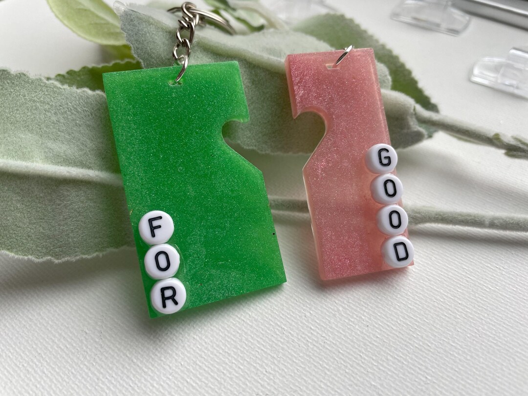 Wicked Keychains Set-matching for Good Keychains. - Etsy