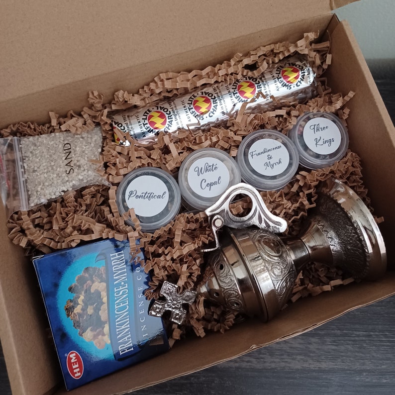 Chrome Catholic Incense Kit - Etsy