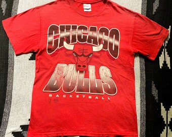 Vintage Chicago Bulls Shirt - Etsy