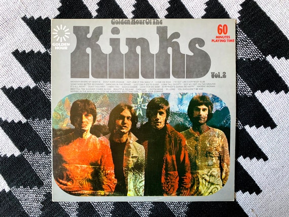 The Kinks Golden Hour Of Vol. 2 Vinyl Record 60s 70s Stop Your | Etsy