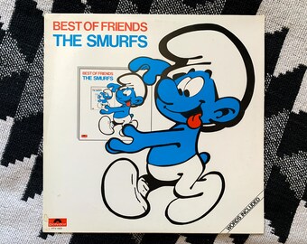 Smurfs Record - Etsy