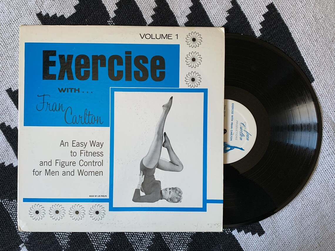 Exercise With Fran Carlton Vinyl Record 60s Album Retro LP | Etsy