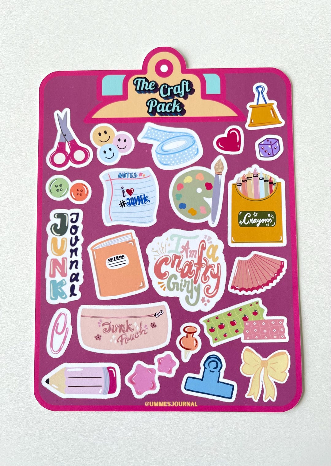 The Craft Pack Sticker Sheet - Etsy