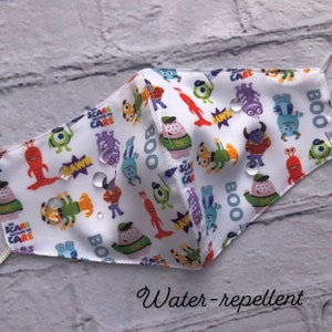 Monsters Inc Mask, Mike and Sully Face Mask, Monsters University Face ...