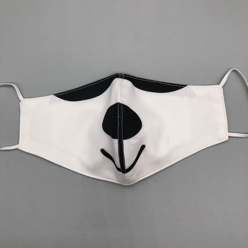 Halloween Face Mask Funny Animal Face Mask Washable Face - Etsy