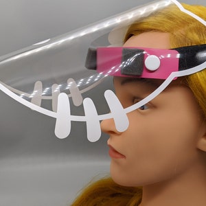 Cat Face Shield Kitty Face Shield Clear Face Shield Cute Face Shield ...