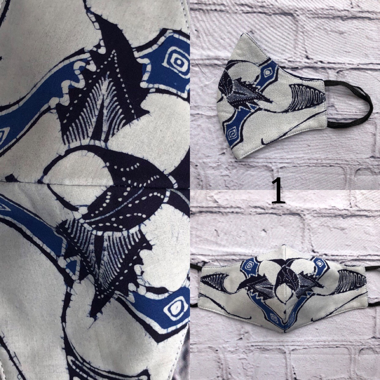 Floral Face Mask Cotton Face Mask Tropical Face Mask - Etsy