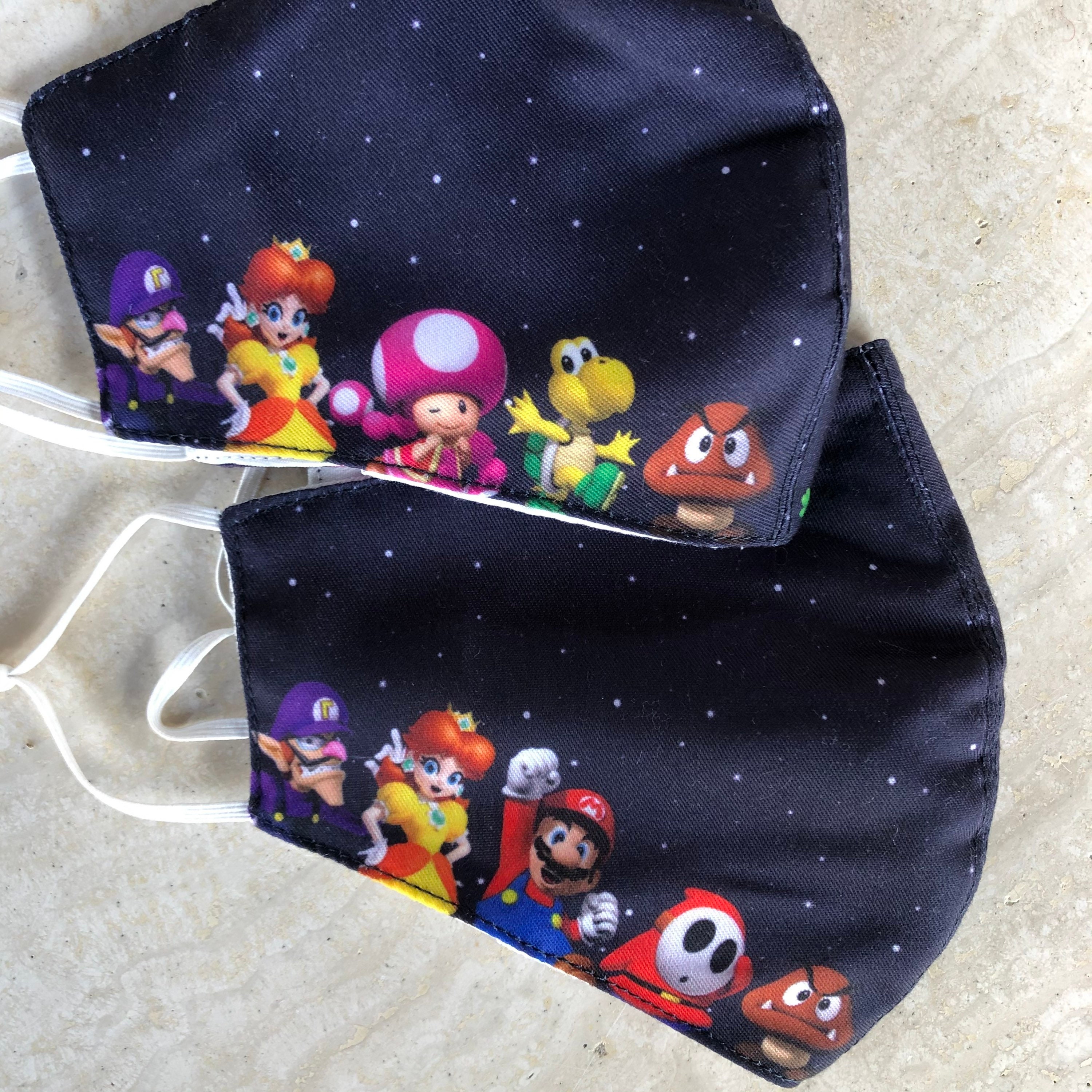 Nintendo Face Mask Super Mario Bros Face Mask Yoshi Face - Etsy