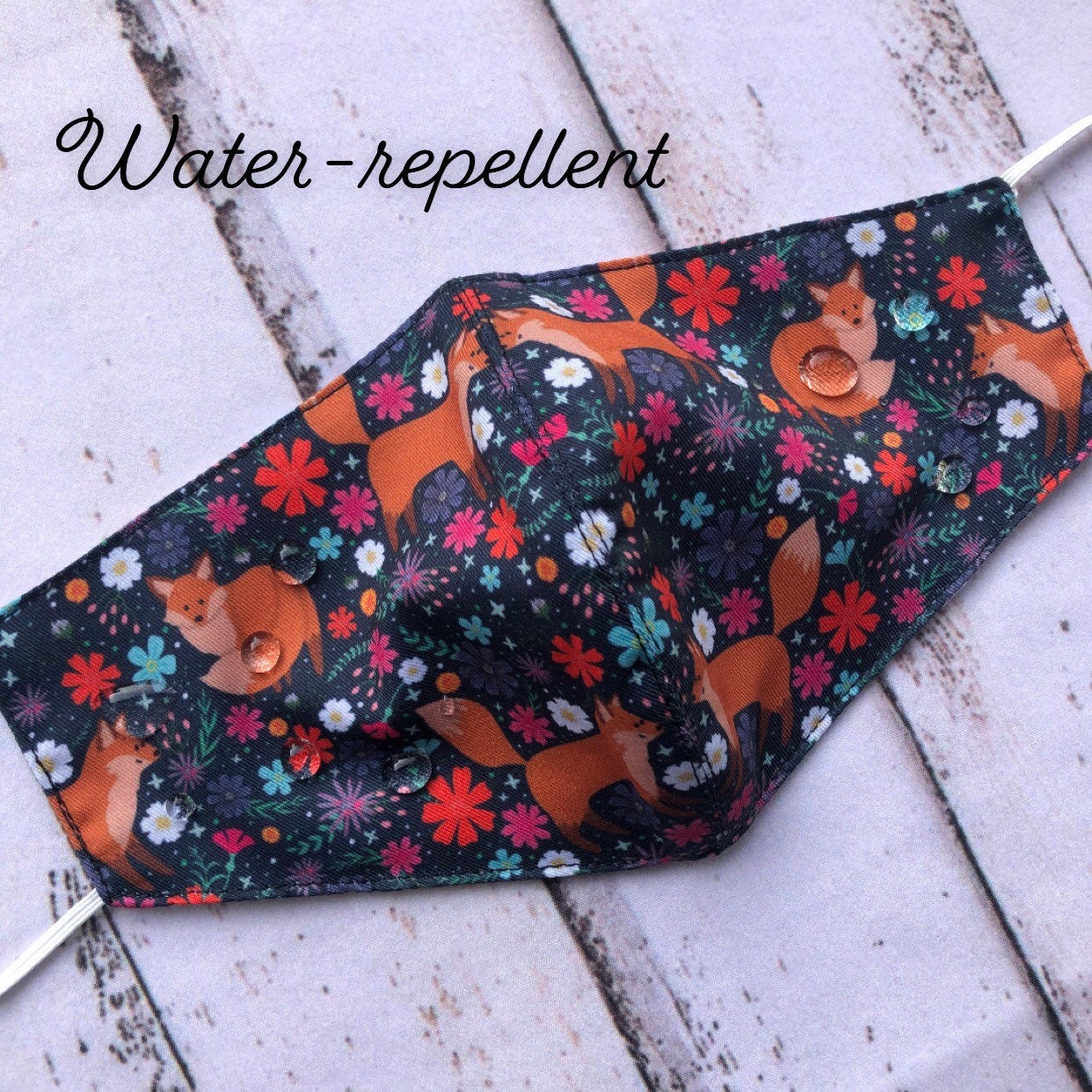 Cute Animal Face Mask, Fox Face Mask, Bunny Face Mask, Animal Face Mask ...