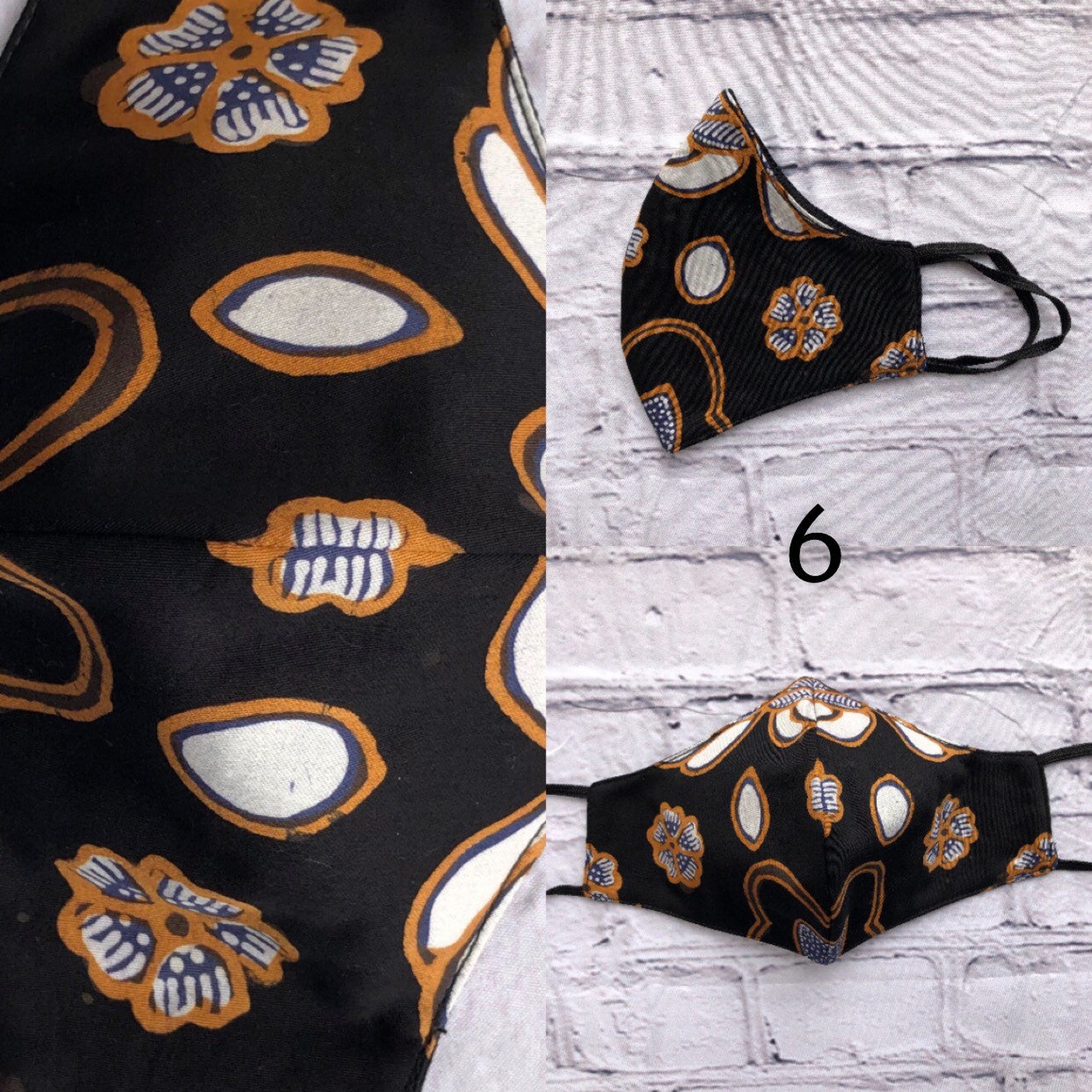 Floral Face Mask Cotton Face Mask Tropical Face Mask - Etsy