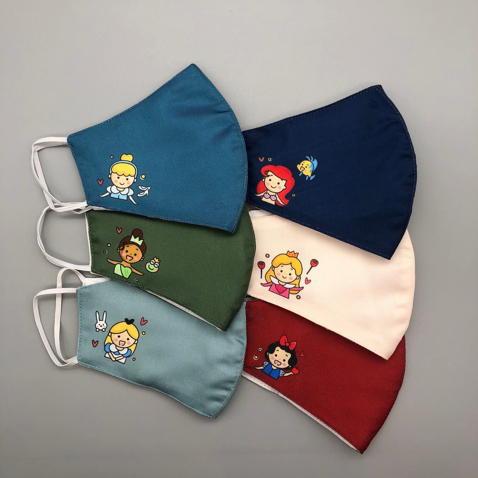 Disney Face Mask Princess Face Mask Reusable Face Mask - Etsy