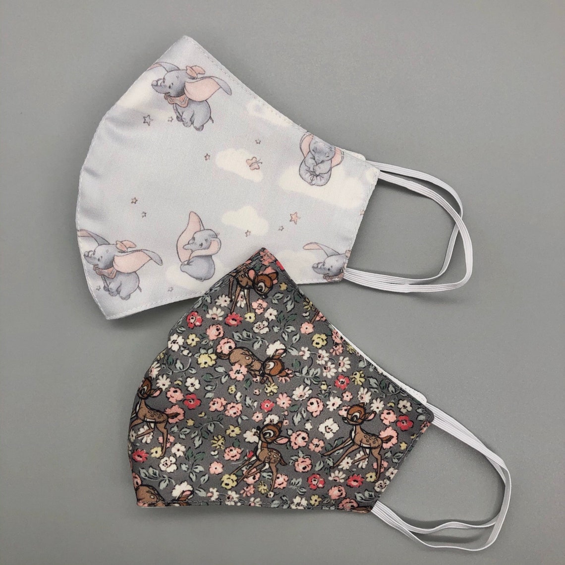 Disney Face Mask Dumbo Face Mask Bambi Face Mask Reusable - Etsy