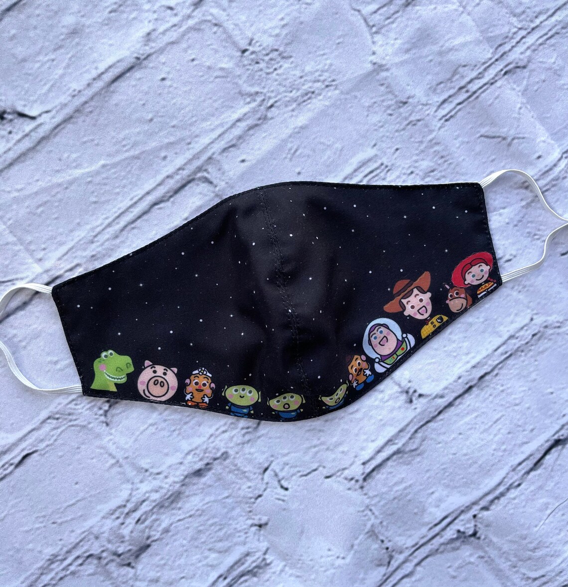 Toy Story Face Mask Disney Face Mask Buzz and Woody Face - Etsy