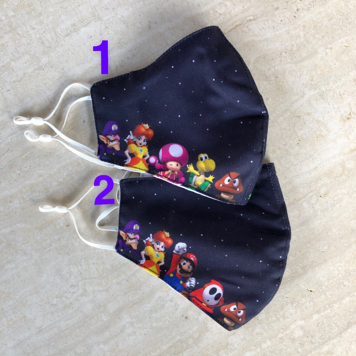 Nintendo Face Mask Super Mario Bros Face Mask Yoshi Face - Etsy