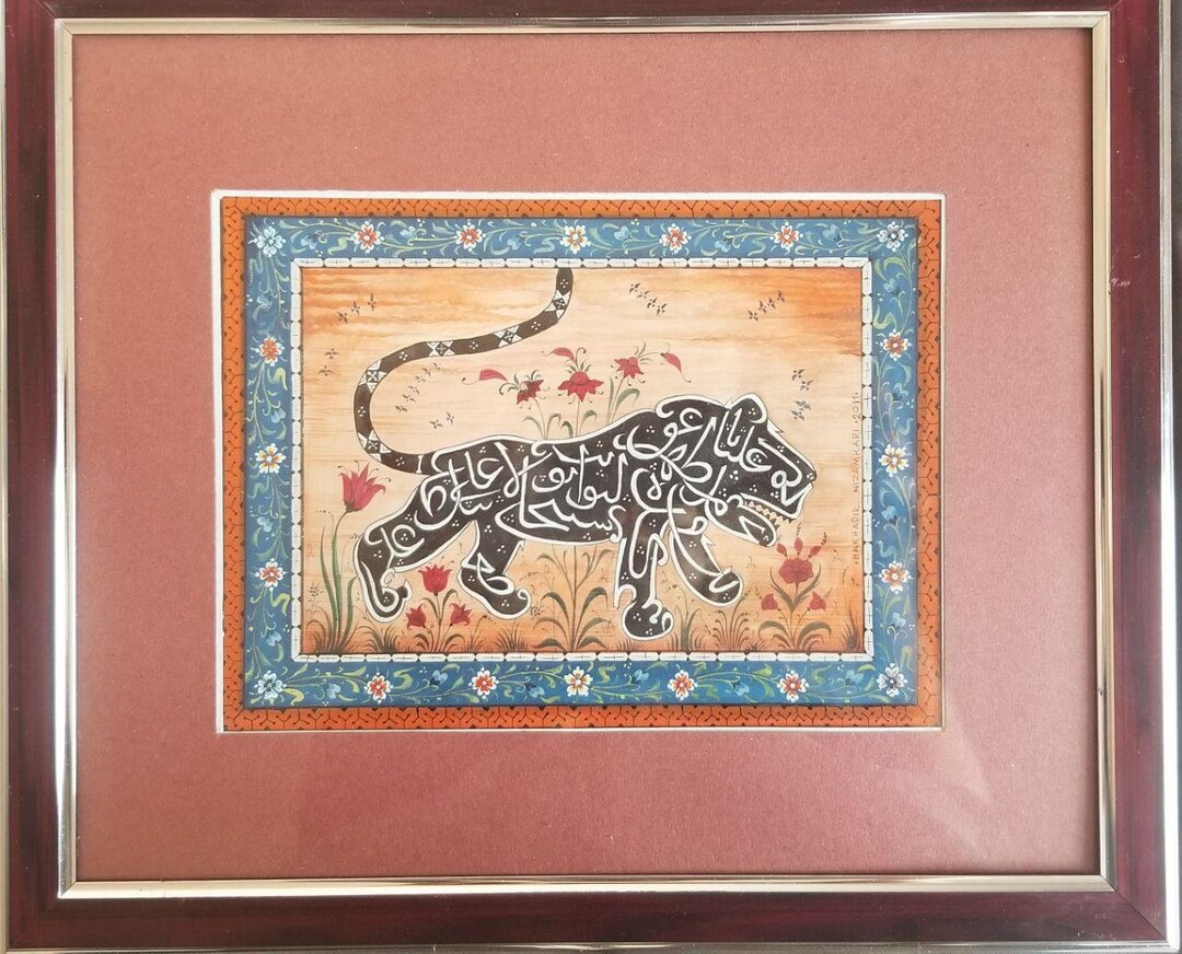 Black Lion Calligraphy - Etsy