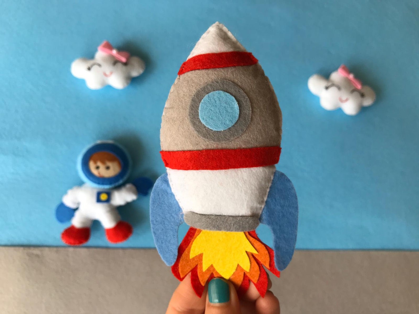 Pdf Pattern Felt Pattern Rocket Pattern Rocket Sewing - Etsy