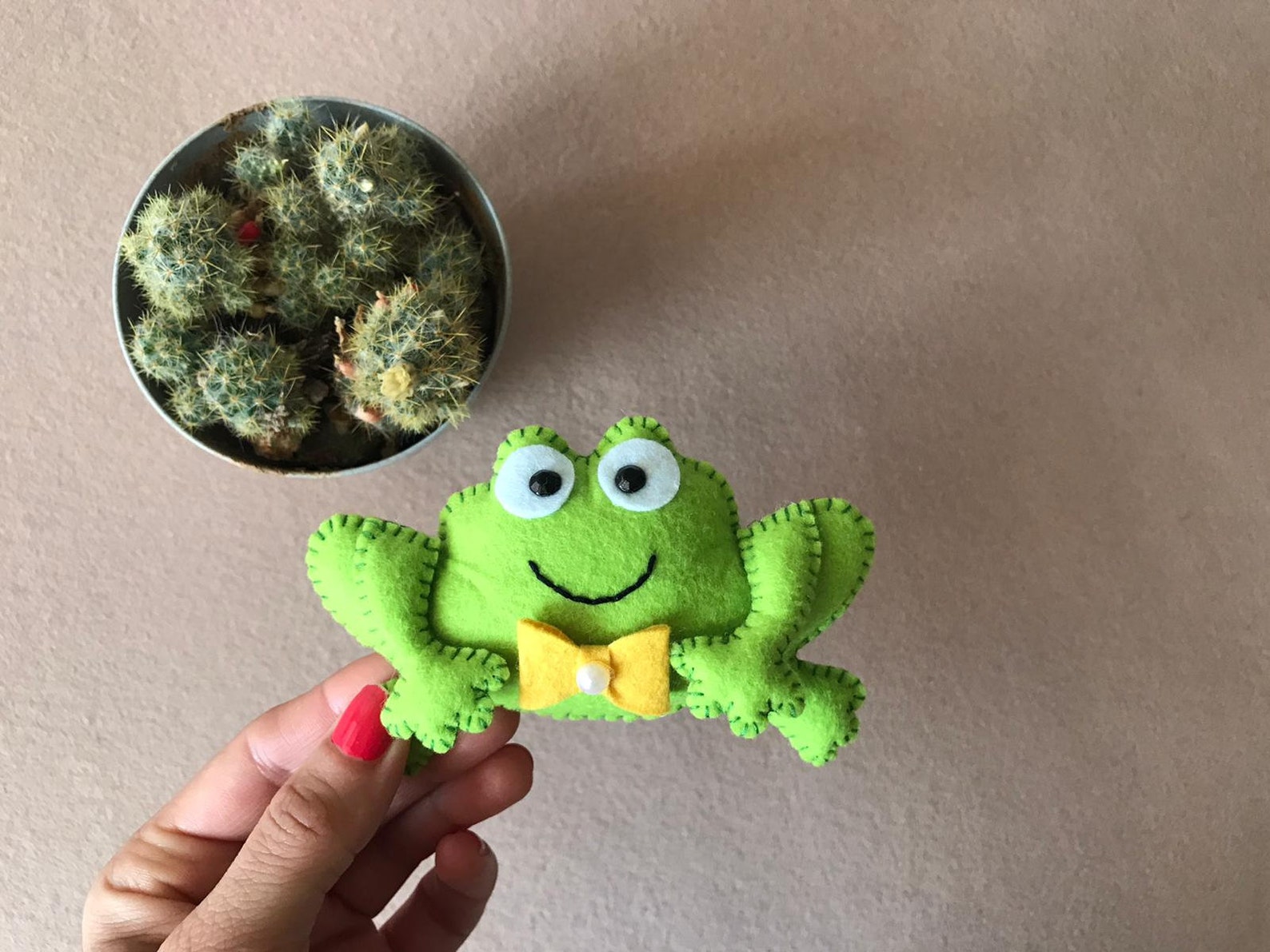 Felt frog pattern Felt sewing frog PDF tutorial DIY frog | Etsy